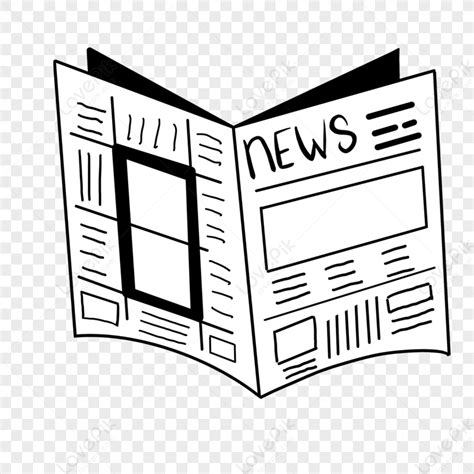 시사 신문 일러스트 클립 아트뉴스 Png 일러스트 무료 다운로드 Lovepik