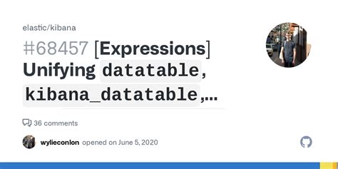 Expressions Unifying `datatable` `kibanadatatable` And `lensmultitable` · Issue 68457