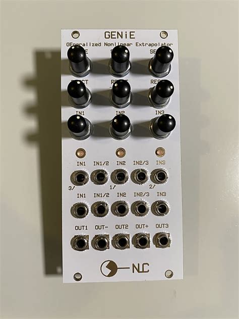 NLC Genie Nonlinear Circuits Reverb