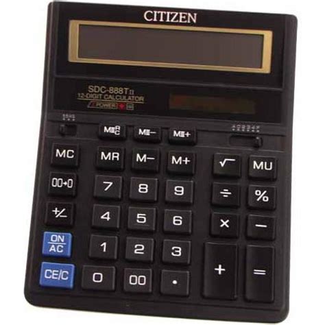Калькулятор Citizen SDC-888T 12-розрядний — Купить Недорого на Bigl.ua ...
