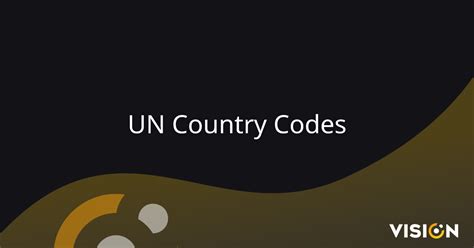 Un Country Codes