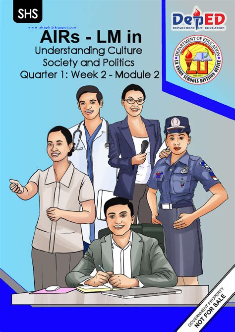Ucsp Module 2 Lecture Notes 1 18 I Shs Understanding Culture Society And Politics Quarter 1