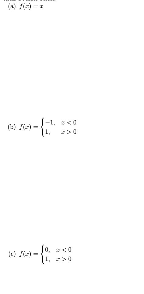 Solved All Three Parts Compute Each Fourier Series For The