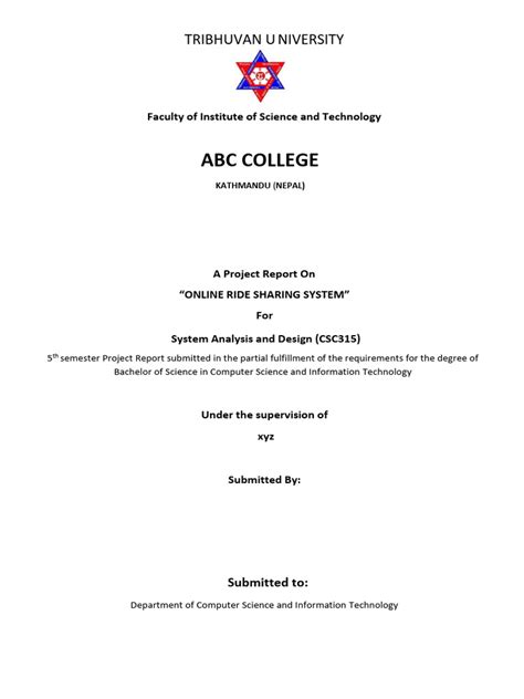 Sad Project File Template Pdf Computer Security Security