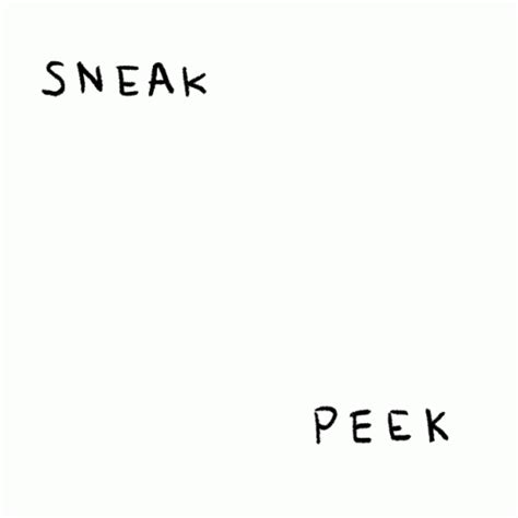 Sneak Peek S Tenor