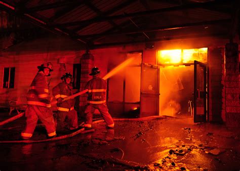 9th Ces Structure Fire Beale Air Force Base Article Display