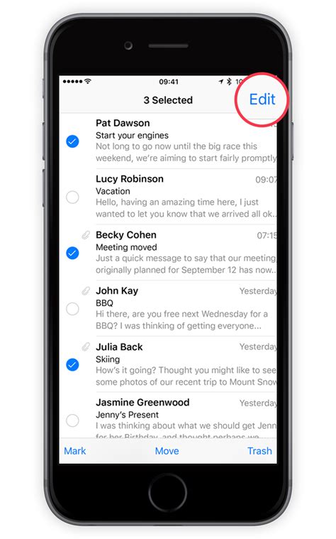 Guide How To Delete Single Or Multiple Emails Quickly In The Mail App IOS 9 TapSmart