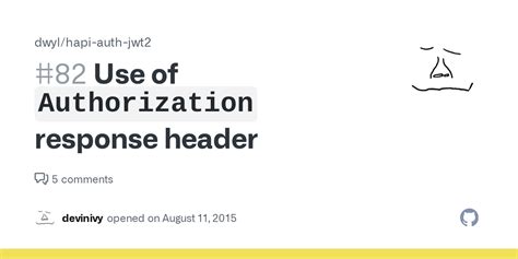 use of `authorization` response header · issue 82 · dwyl hapi auth