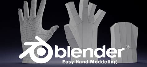 Easy Hand Modeling Tutorial In Blender 2 8 With Out Sculpting Blendernation