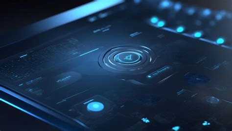 Premium Ai Image A Futuristic Cybersecurity Software Interface That Showcases Advanced