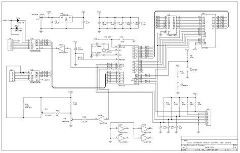 8051 Microcontroller Stepper Motor Driver Kit