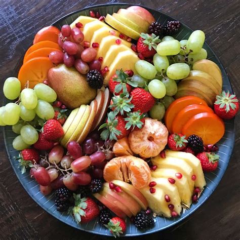 Rainbow Fruit Platter Recipe