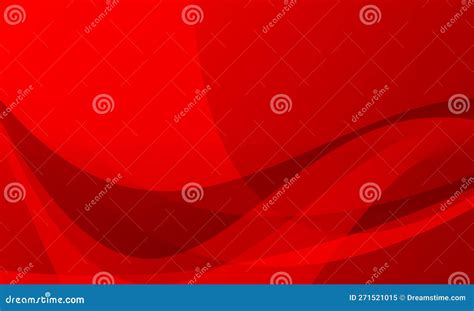 Red Lines Wave Curves Abstract Background For Artwork Design Stock Illustration Illustration