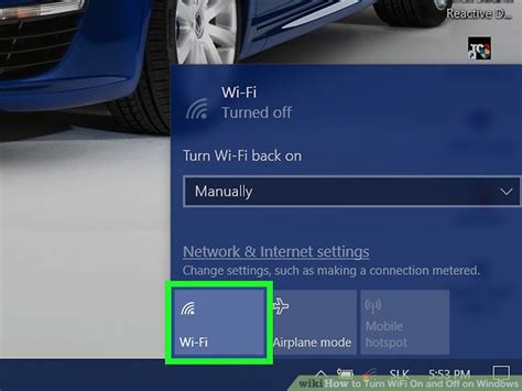 How To Turn Wifi On And Off On Windows 6 Steps With Pictures