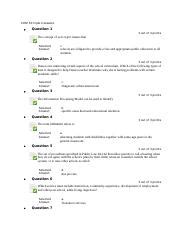 COSC Quiz Answers Docx COSC Quiz Answers Question Out Of Points The Concept