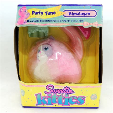 Sweetie Kitties Party Time Himalayan 1989 Hasbro Antiguo Retro Vintage
