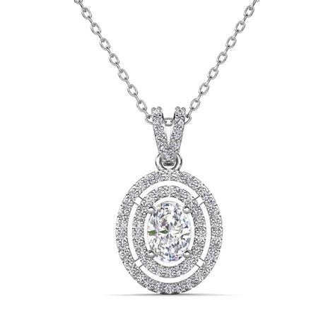 Cate And Chloe Stella 18k Yellow Gold Plated Necklace With Simulated