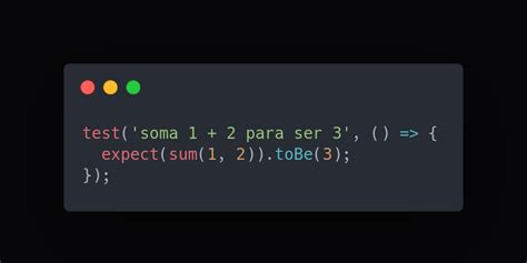 Introdução ao Teste Automatizado Jest Como Começar a Escrever