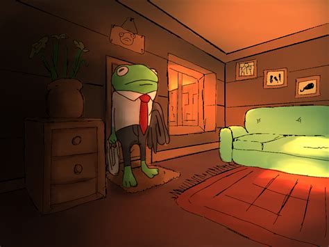 Frog Salaryman By Wavejibril On Newgrounds