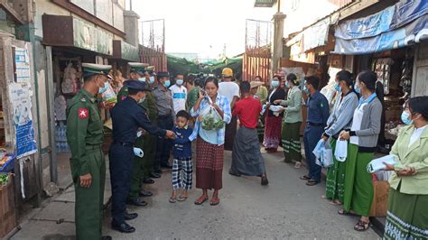 ခန္တီးမြို့တွင် ကိုဗစ် ၁၉ ရောဂါကြိုတင်ကာကွယ်မှုအနေဖြင့် Mask Campaign ပြုလုပ် Information And