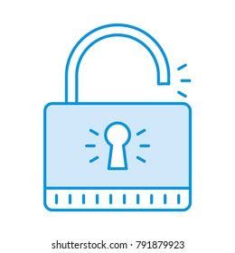 Unlock Access Safety Stock Vector Royalty Free 791879923 Shutterstock
