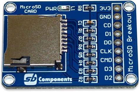 Haljia 3 Pcs Spi Reader Micro Sd Memory Card Tf Memory Card Shield