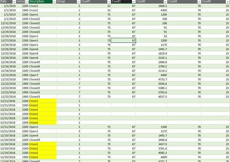 Excel Find Last Entry In A Given Month Stack Overflow