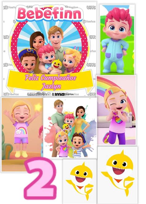 Topper De Bebé Finn Niña Arte Feliz Cumpleaños Ideas Tarjeta De