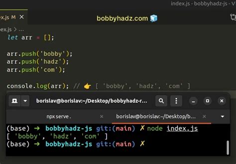 Cannot Read Properties Of Undefined Reading Push In Js Bobbyhadz