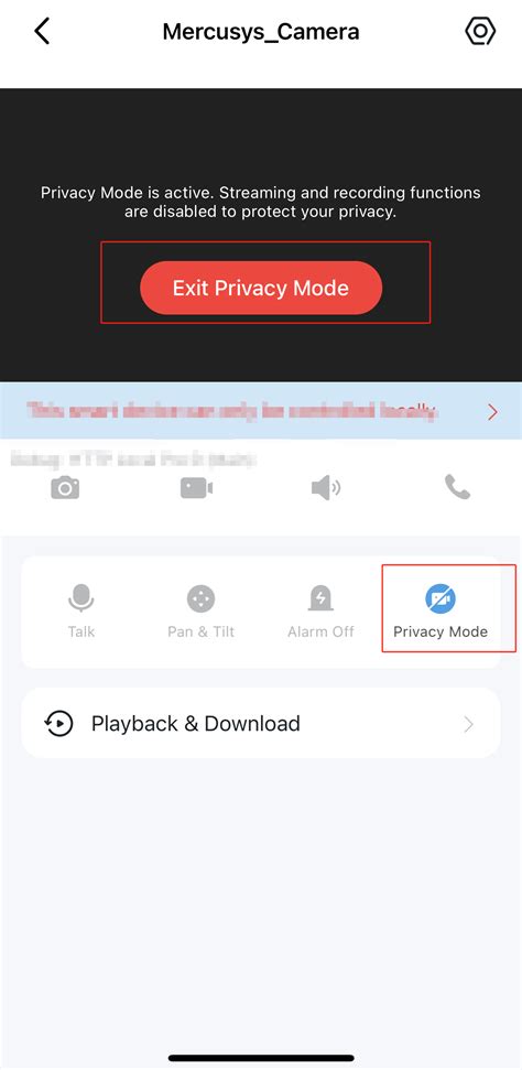 How To Use The Privacy Mode Of Mercusys Cameras Welcome To Mercusys