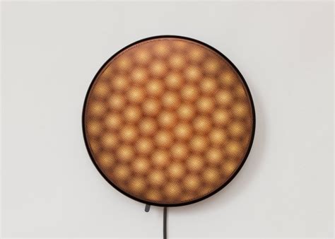 David Derksens Moiré Lights Rotate To Create Moving Patterns