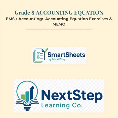 Accounting Equation Worksheets Grade 8 Practice 10 Transactions And Memo