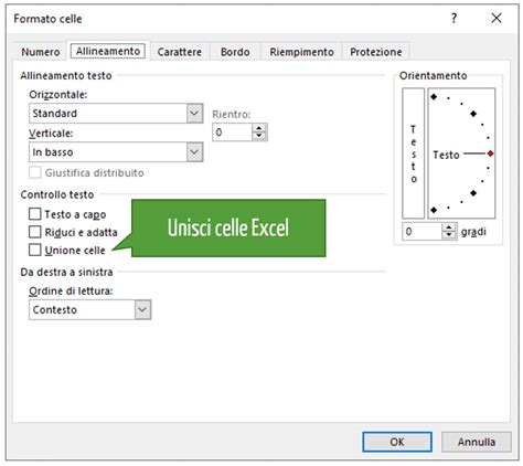 Unire Due Celle Excel Excelpertutti