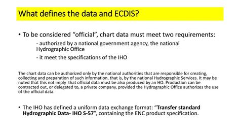 Ppt Ecdis Electronic Charts Display And Information System Dispozitive De Afisare A Hartilor