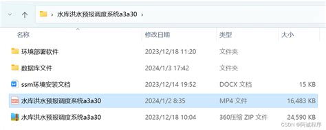 【附源码】java水库洪水预报调度系统（ssm毕业设计 maven vue 计算机专业） 水库调度开源 csdn博客