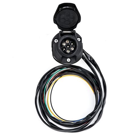 Tirol 새로운 7 핀 트레일러 소켓 케이블 15m 와이어 자동차 트레일러 배선 커넥터 부품 신에너지 차량 부품 및 액세서리