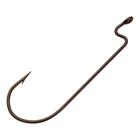 Крючок рыболовный офсетный Vmc 8313 Bz 3 0 10шт для рыбалки на щуку судака окуня купить с