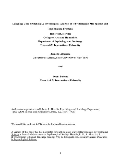 code switching english language