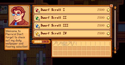 Where Is The Stardew Valley Dwarf Scroll 4 Stardew Guide
