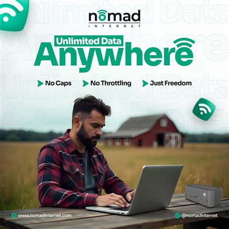 Nomad Internet Announced The Unlimited Power Plan Offering High Speed Internet Unlimited Data
