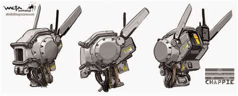 Christian Pearce Chappie Concept Art Part