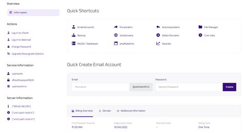 Client And Server Information Hook By Yash Host Whmcs Marketplace