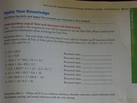 Understanding Logical Tests And Ab Vote Complete This