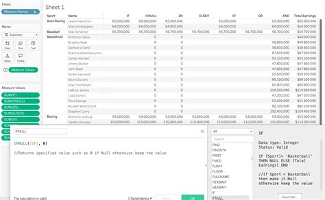 Logical Functions In Tableau The Data Babe
