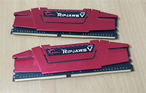 G Skill Red Ripjaws 2 X 4GB 2666Mhz CL15 Kit