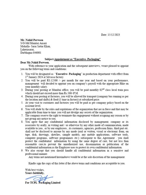 Tcpl New Pdf Confidentiality Information