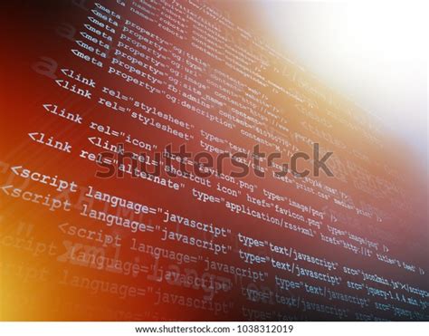 Source Code Programming Concept 3d Source Stock Illustration 1038312019