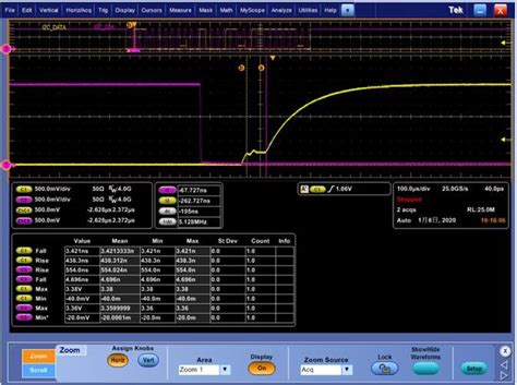 TCA B When I C Write CPU AND Waveform Has Stages Interface Forum Interface TI