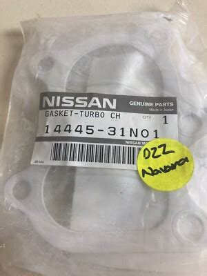 Oem Nissan Genuine Car Part 14445 31n01 Navara Gasket Ebay