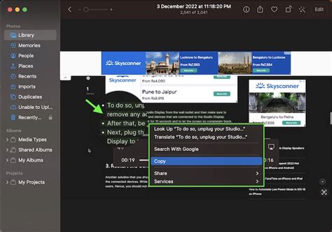 Tips To Fix Live Text Not Working In Videos On Mac In MacOS Ventura